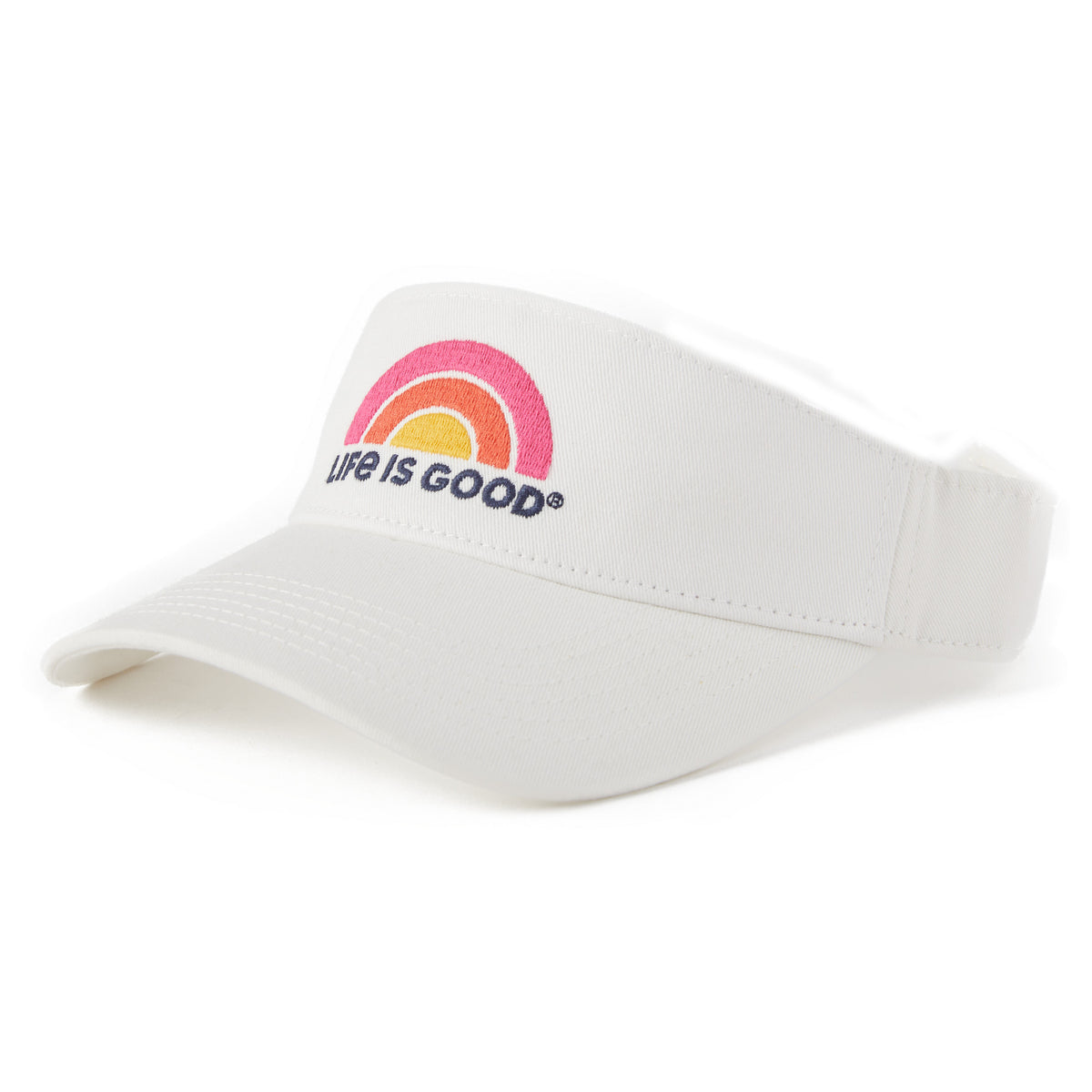 Adult Unisex Happiness Comes in Waves Chill Cap Visor | Shop Life is Good